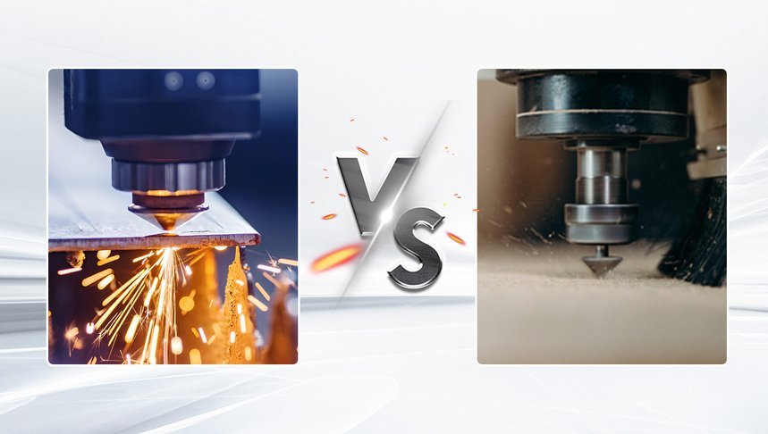 CNC Cutting vs Fiber Laser Cutting: Key Differences | Glorystar