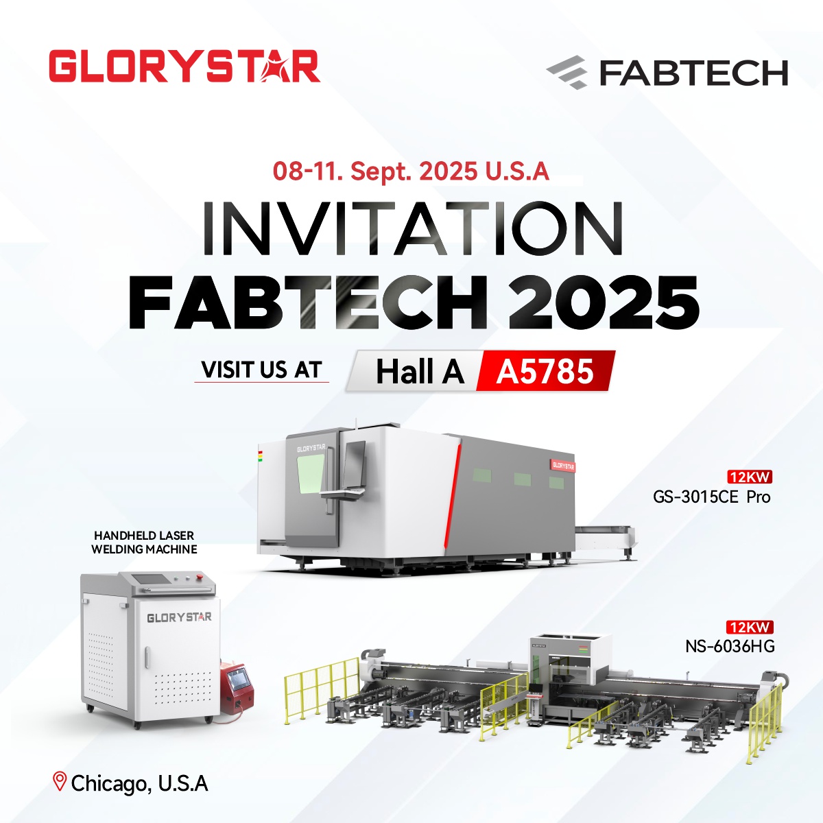 GLORYSTAR FABTECH 2025: Explore Laser Innovation