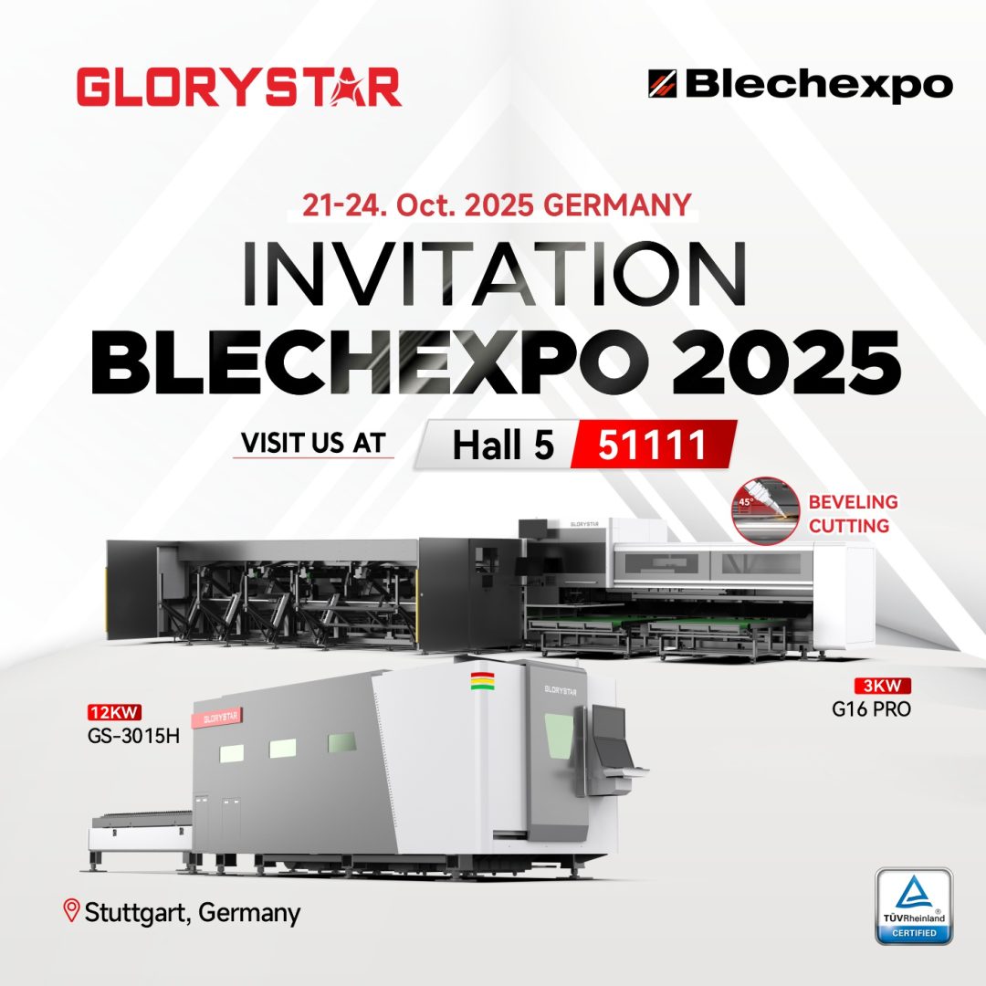 Blechexpo 2025: Glorystar Showcases Laser Cutting Innovations