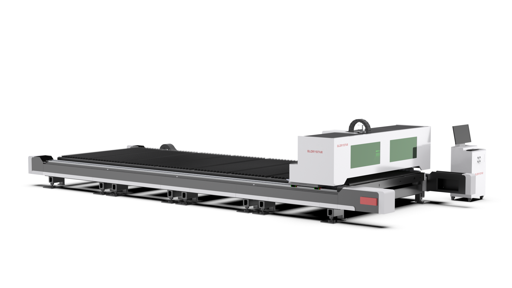 Large Format Single Table Fiber Laser Sheet Cutting Machine