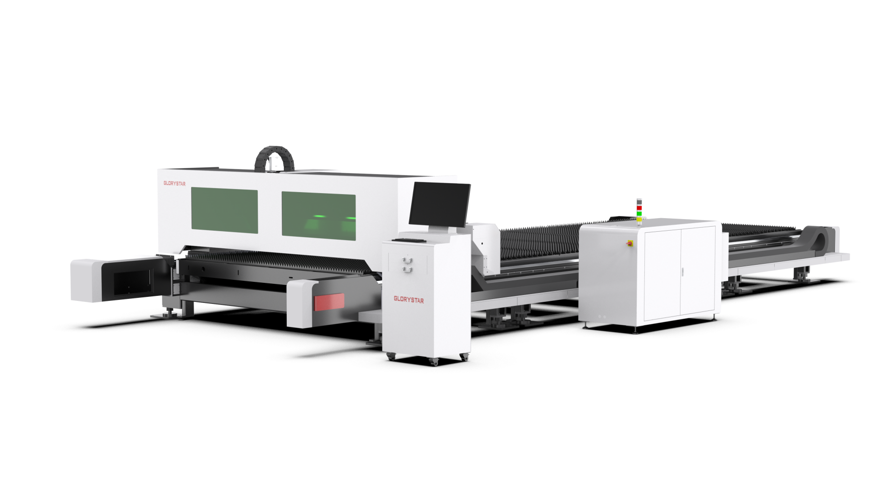Large Format Single Table Fiber Laser Sheet Cutting Machine